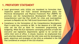 CLARIFICATORY GUIDELINES ON THE FORMULATION OF THE EXECUTIVE ...