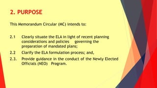 CLARIFICATORY GUIDELINES ON THE FORMULATION OF THE EXECUTIVE ...