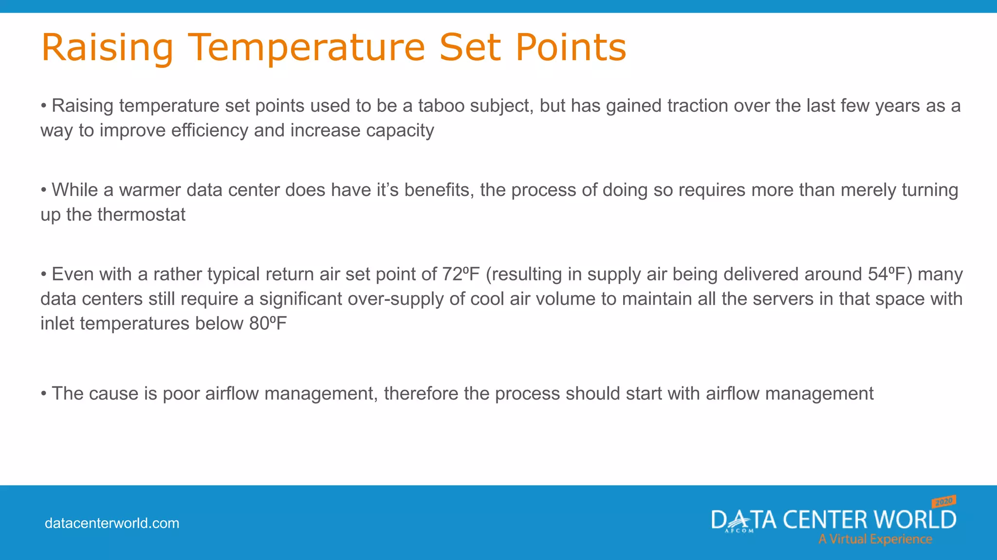 Clarifying ASHRAE's Recommended Vs. Allowable Temperature Envelopes and ...