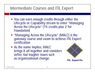 Clarifying ITIL Lifecycle And Capability Courses | PDF | Information Services Industry | Industries
