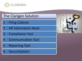 Clarigen presentation | PPTX