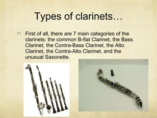 Clarinet family band_blk2 | PPT