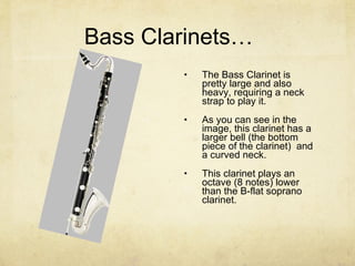 Clarinet family band_blk2 | PPT
