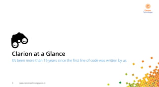 Clarion Corporate Presentation | PDF