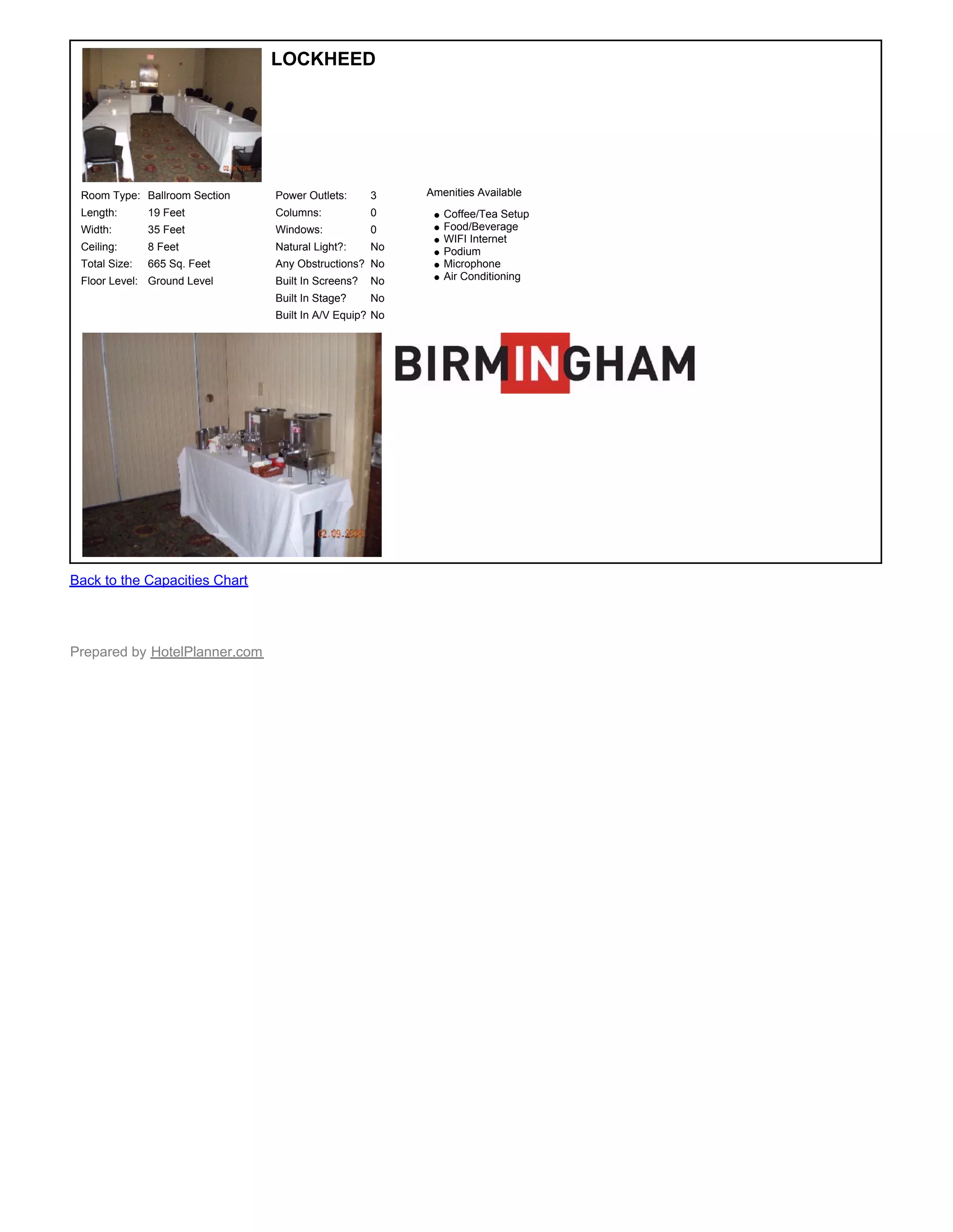 Clarion Hotel Spec Sheets | PDF