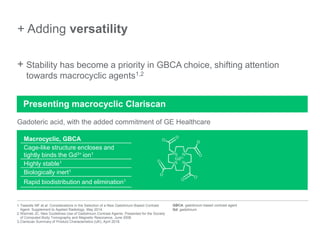 Clariscan in MR Imaging.pptx | Medical Tests | Medical Health