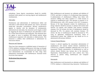 Clarithromycin for Injection Taj Pharma SmPC | PDF