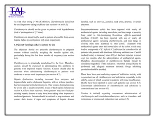 Clarithromycin for Injection Taj Pharma SmPC | PDF