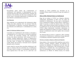 Clarithromycin for Injection Taj Pharma SmPC | PDF
