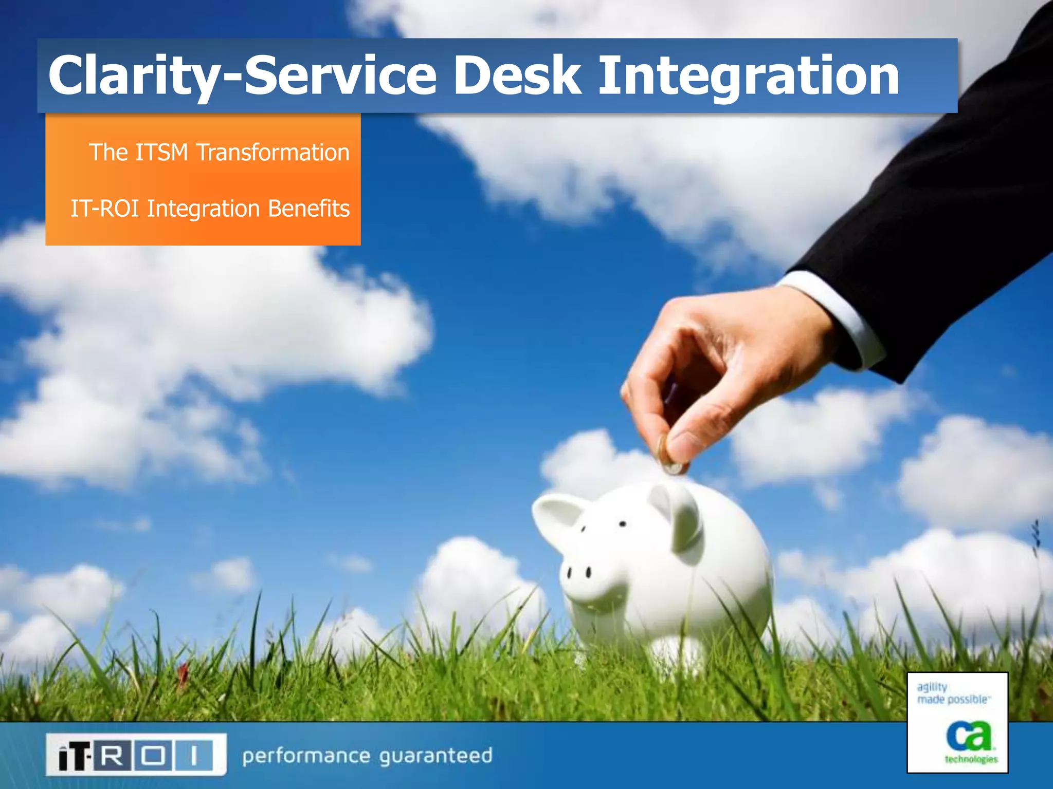 Clarity Service Desk Integration White Paper | PPTX