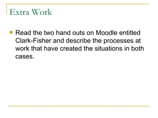Clark Fisher Model | PPT