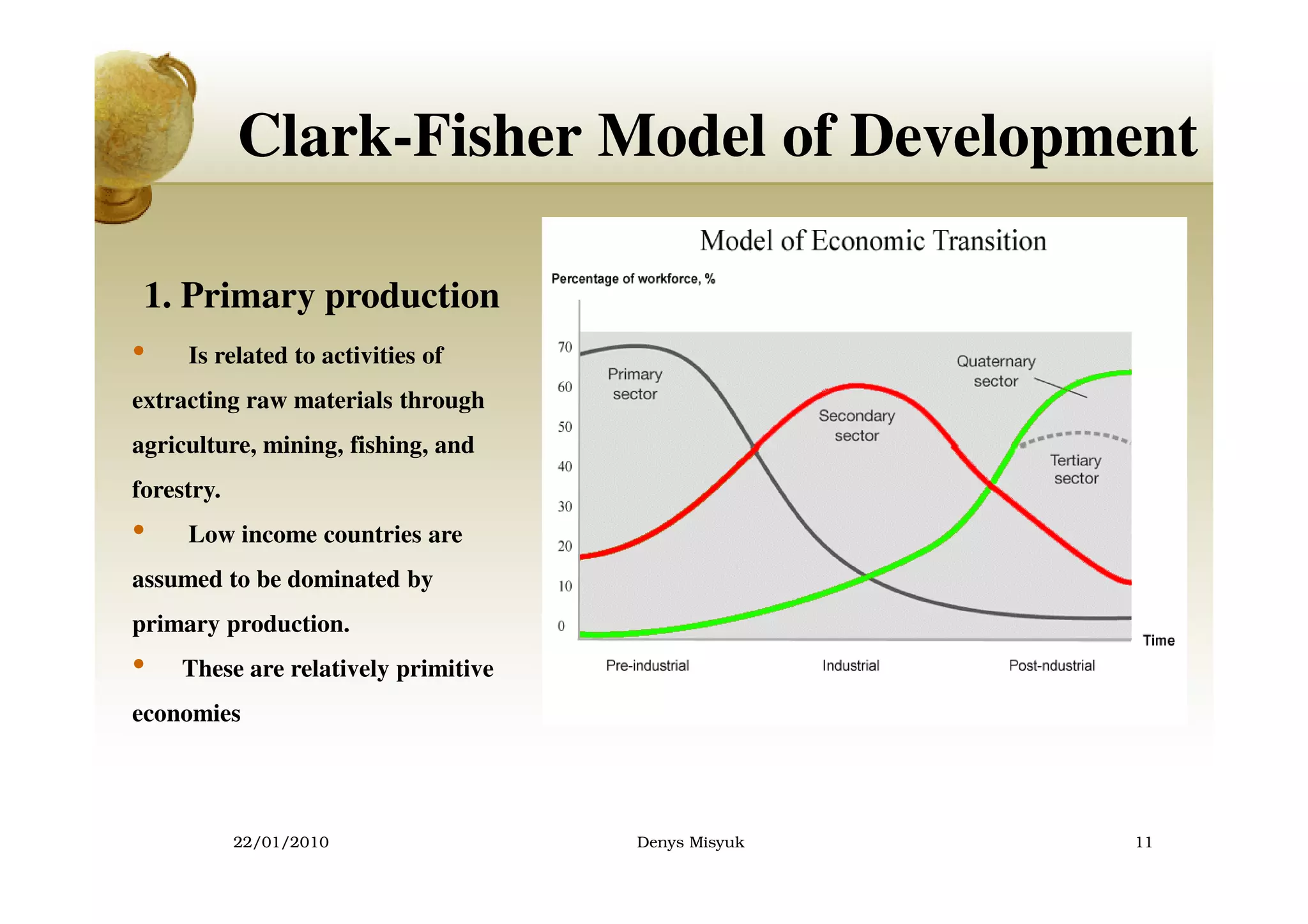 Clark And Fisher Model Of Developmentx | PDF