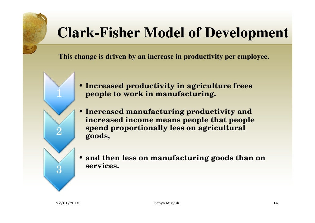 Clark And Fisher Model Of Developmentx