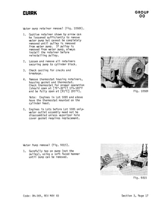 Clark c500(y) 30 55 forklift service repair manual | PDF