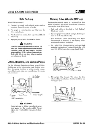 Clark C60-80D Forklift Service Repair Manual.pdf