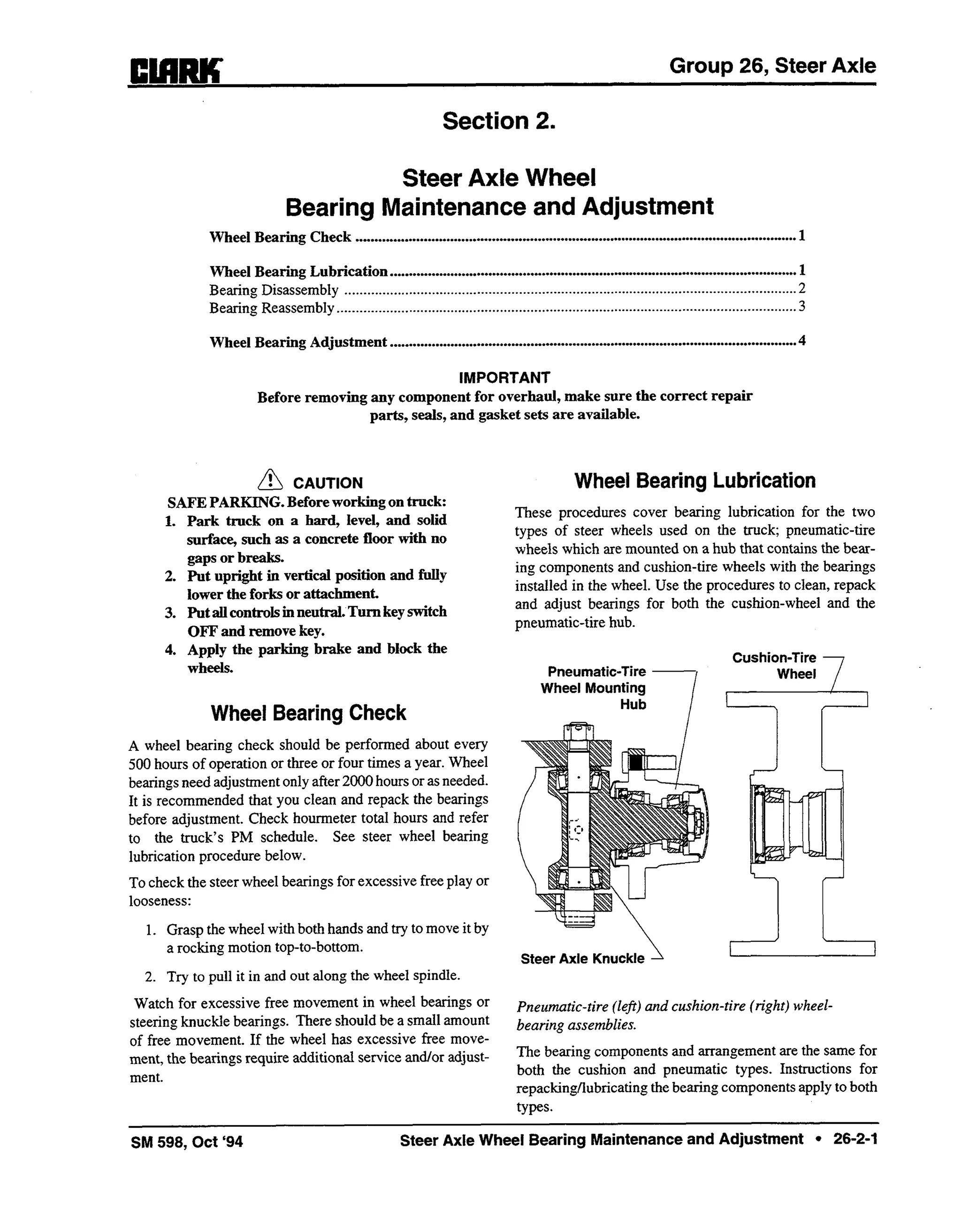 Clark cdp 20 30 forklift service repair manual | PDF