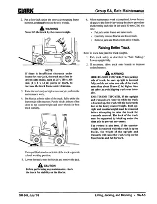 Clark CMP 50 Forklift Service Repair Manual.pdf