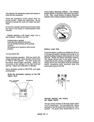 Clark e357 forklift service repair manual | PDF