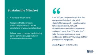 Clarke murphy how to become a sustainable leader | PDF