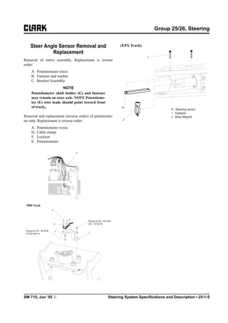 Clark epx 16 20 s forklift service repair manual | PDF