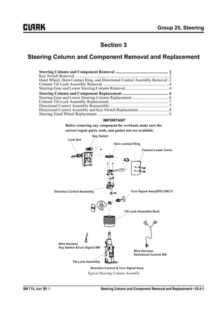 Clark epx 16 20 s forklift service repair manual | PDF
