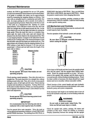 Clark esm 12 25 forklift service repair manual | PDF | Radio Control ...