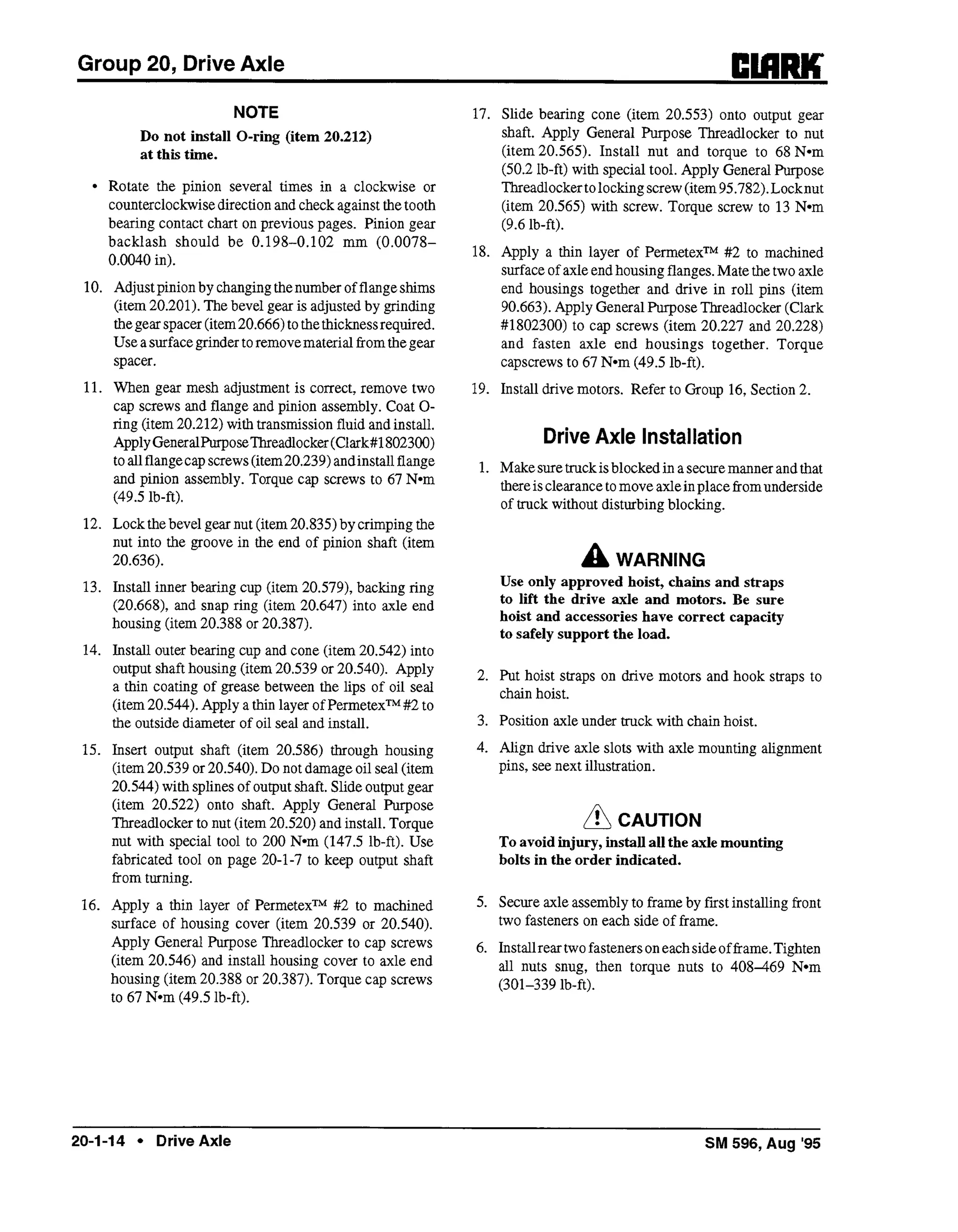 Clark esm 25 forklift service repair manual | PDF