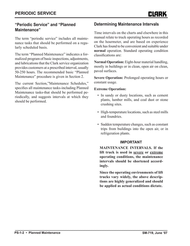 Clark ewp45 forklift service repair manual | PDF | Weightlifting | Sports