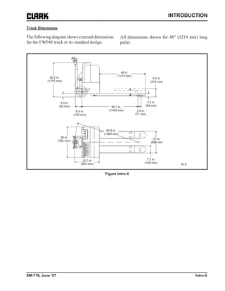 Clark ewp45 forklift service repair manual | PDF
