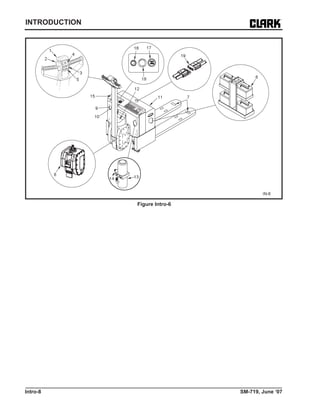 Clark ewp45 forklift service repair manual | PDF