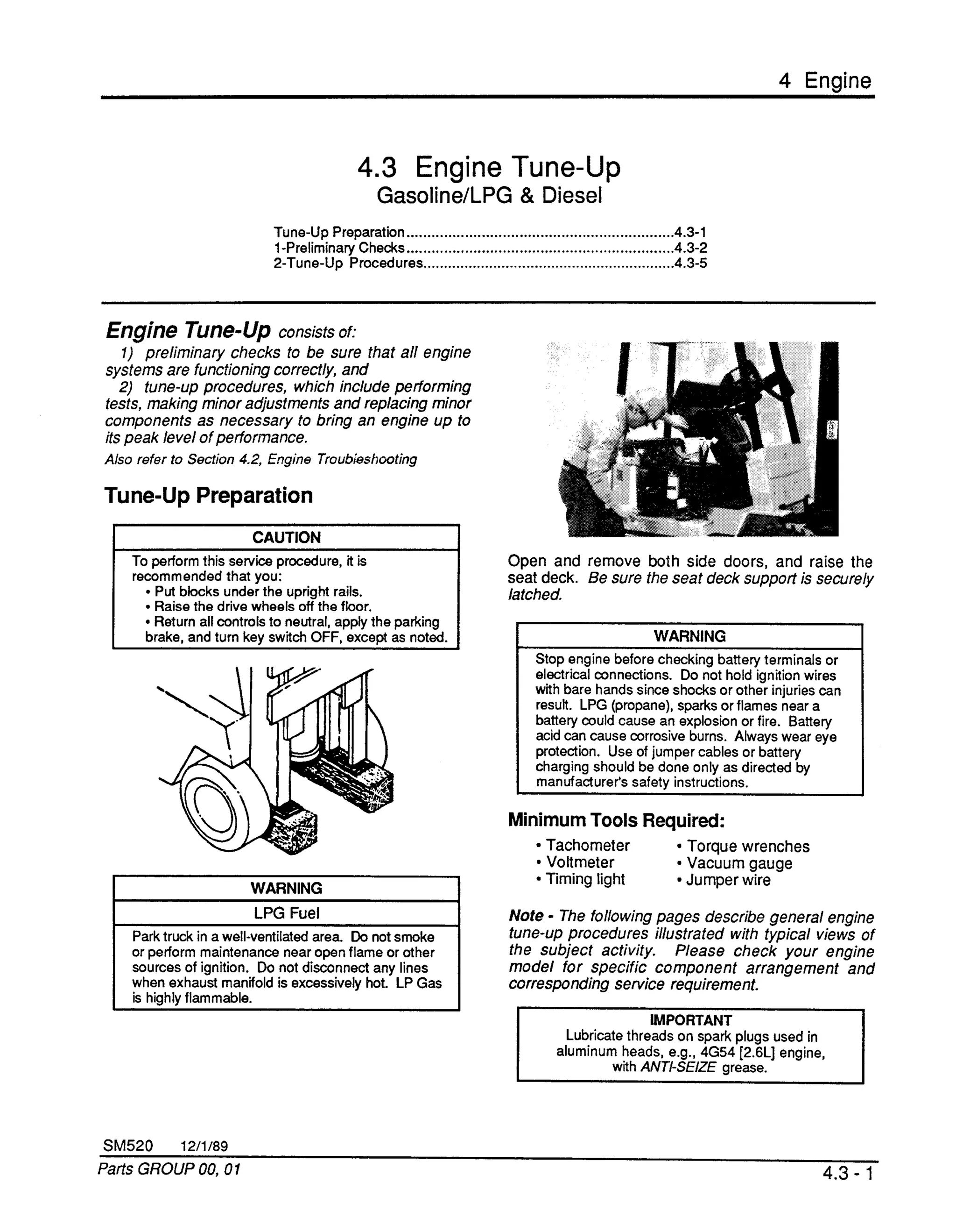 Clark gcs standard forklift service repair manual | PDF