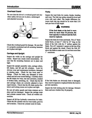 Clark gph 50 forklift service repair manual | PDF