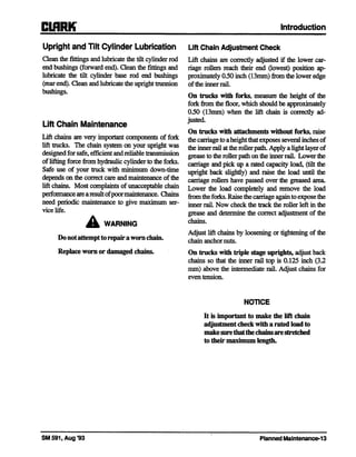 Clark gph 50 forklift service repair manual | PDF