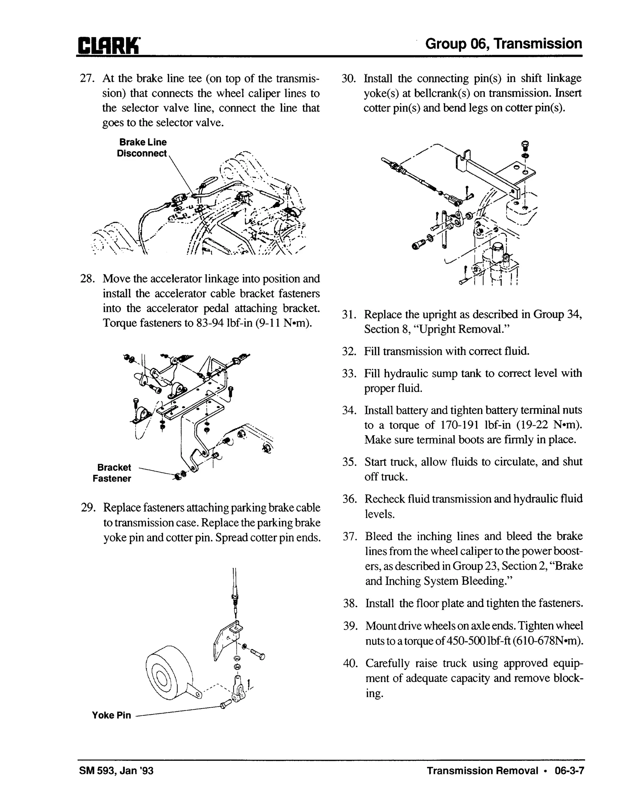 Clark gpx 30 forklift service repair manual | PDF