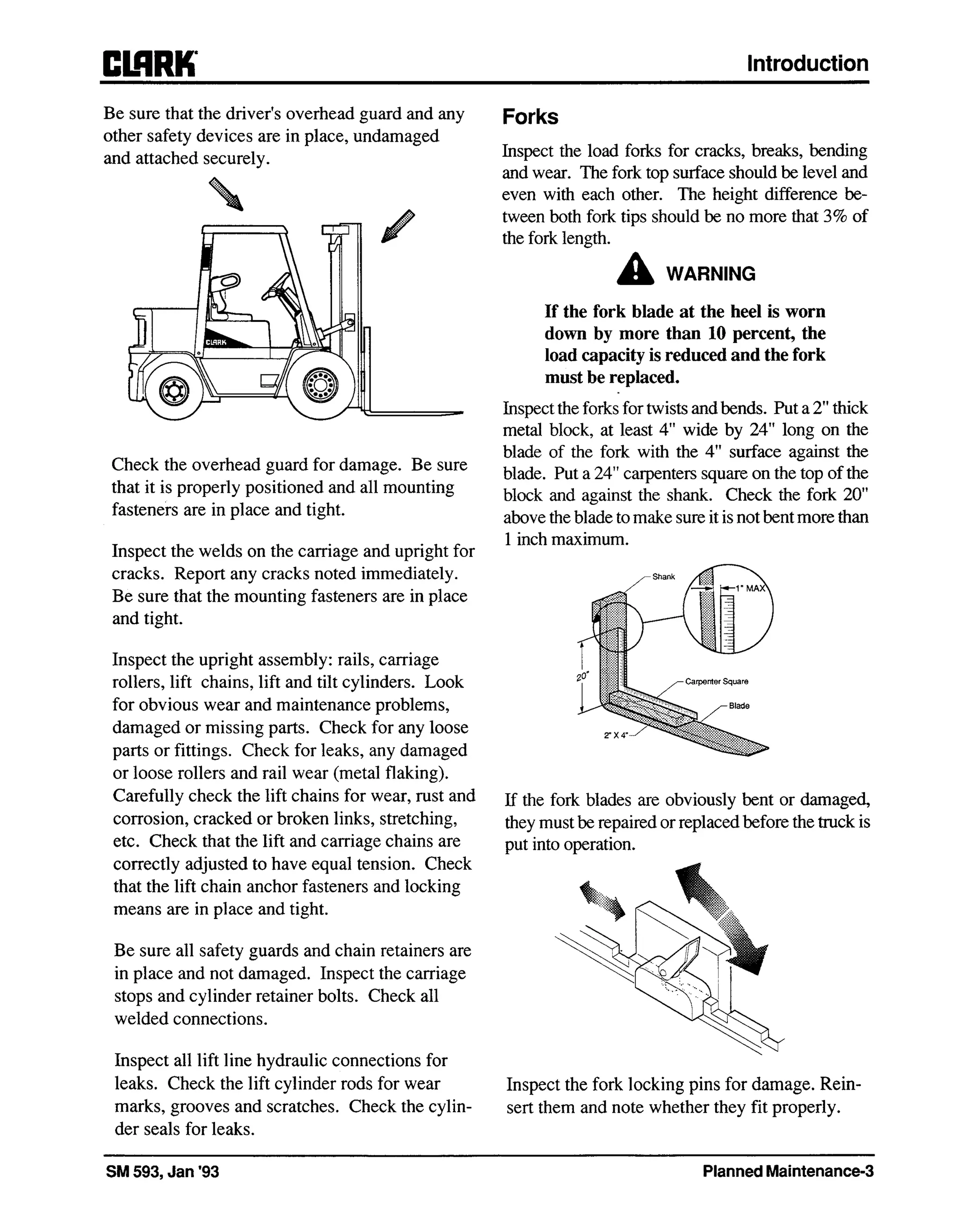 Clark gpx 35 forklift service repair manual | PDF