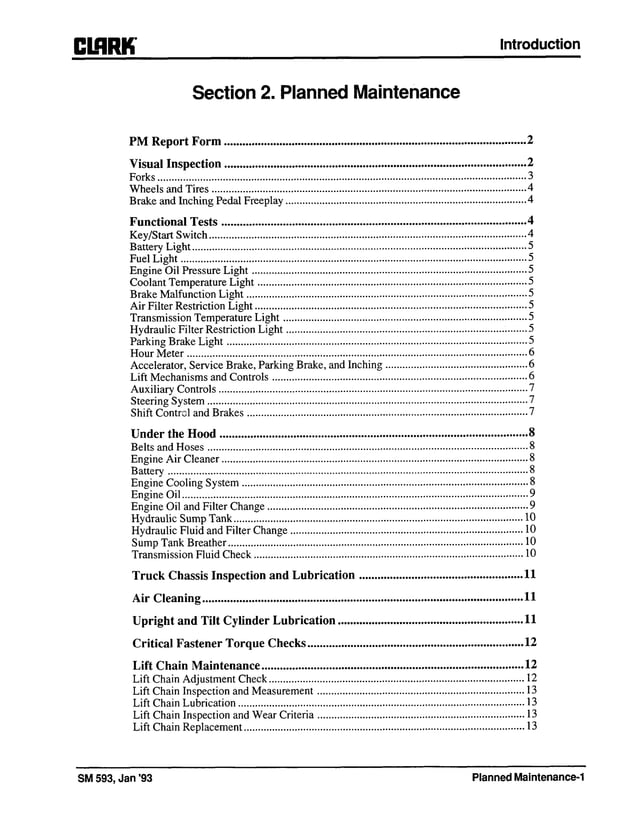 Clark gpx 50 e forklift service repair manual | PDF