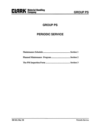 Clark hwd 30 40 se service repair manual | PDF