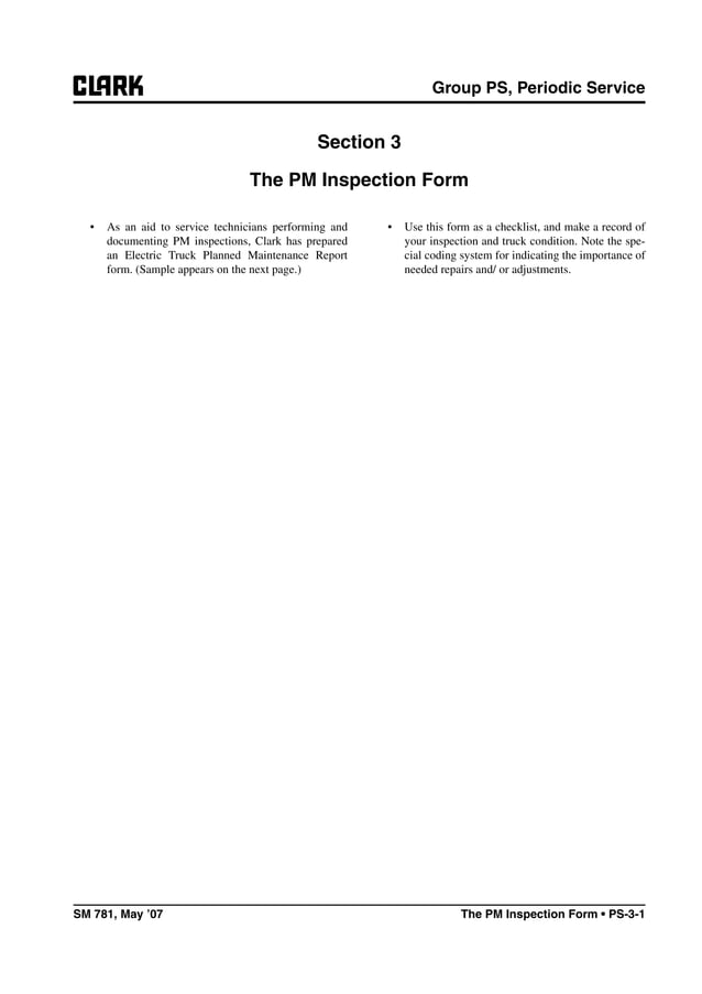 Clark hwx forklift service repair manual | PDF