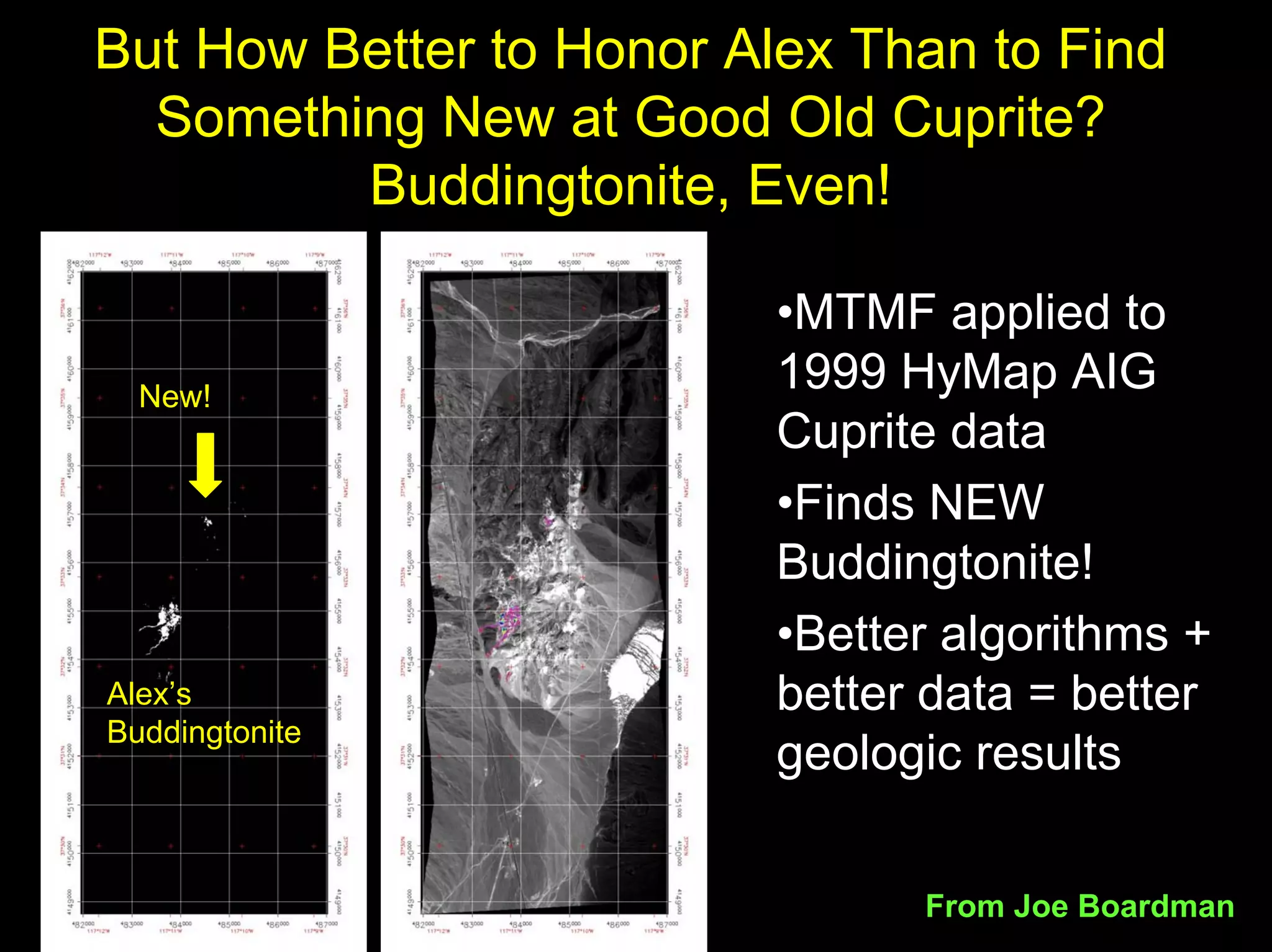 Mineral mapping and applications of imaging spectroscopy | PDF
