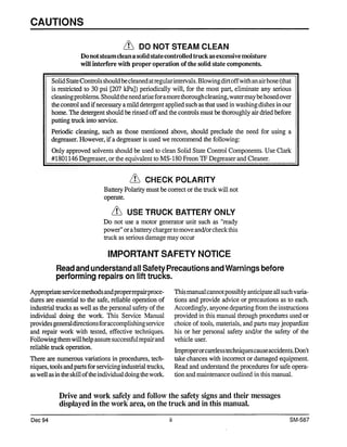 Clark npr 17 forklift service repair manual | PDF