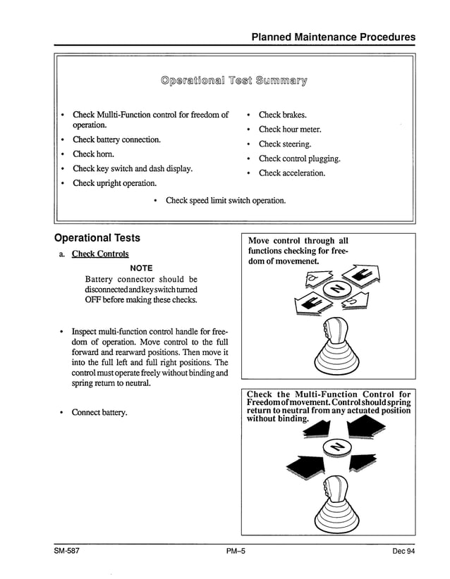 Clark npr 20 forklift service repair manual | PDF
