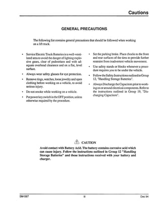 Clark npr 20 forklift service repair manual | PDF