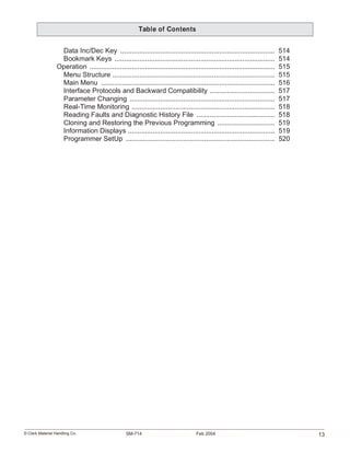 Clark op15 x forklift service repair manual | PDF