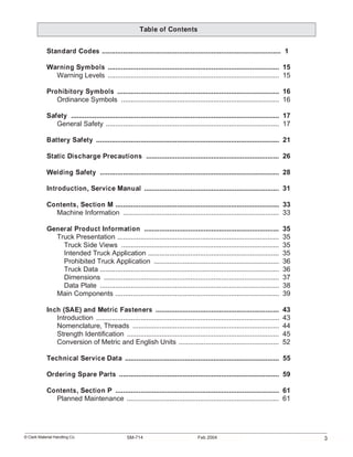 Clark OP15X Forklift Service Repair Manual.pdf