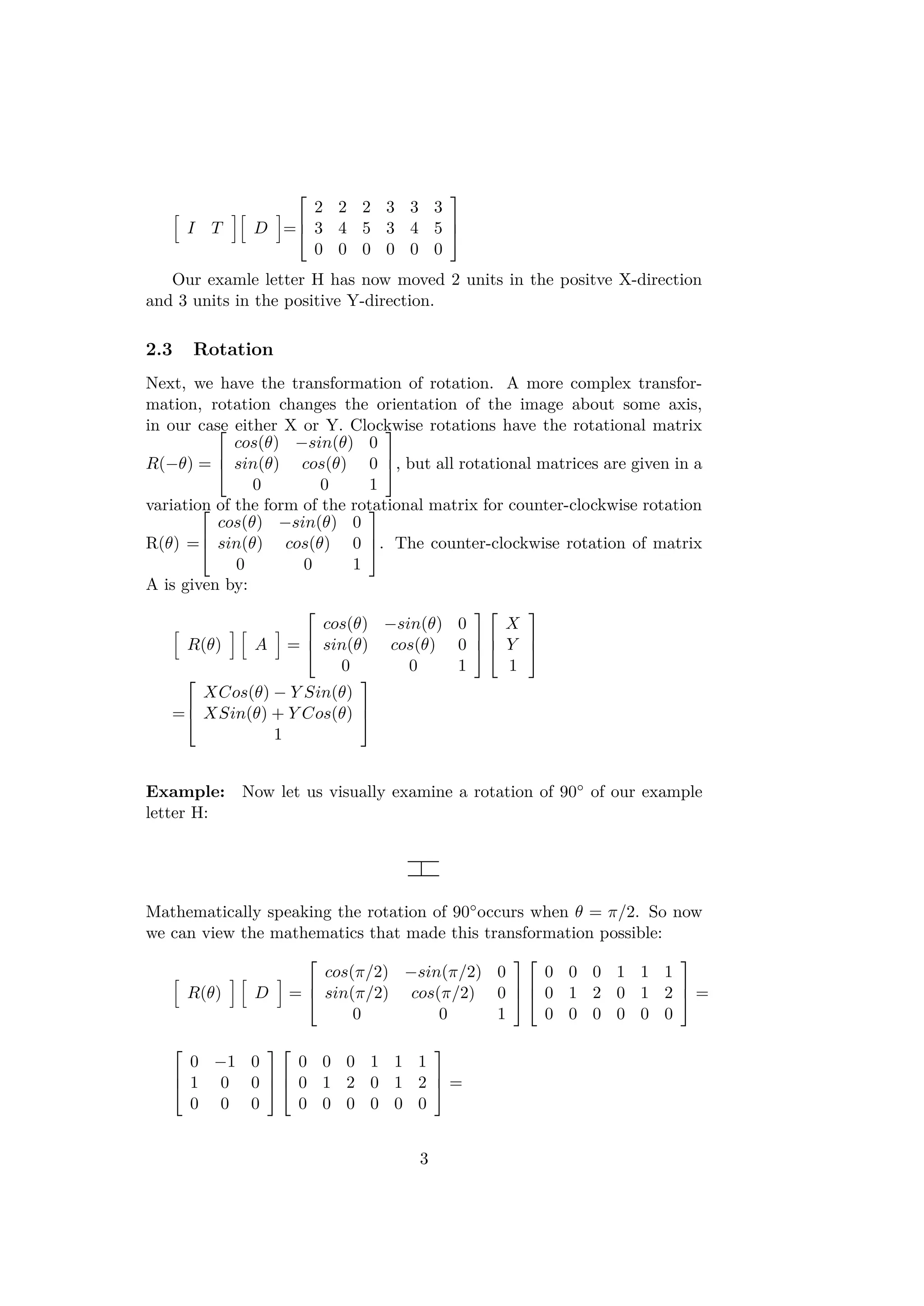 Computer Graphics & linear Algebra | PDF