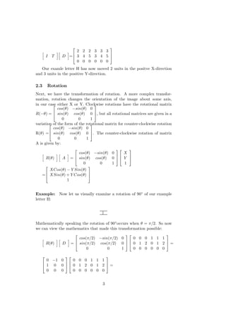 Computer Graphics & linear Algebra | PDF