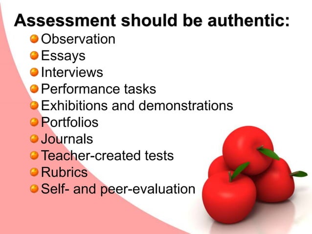Clark philosophy of assessment | PPTX | Educational Assessment | Education