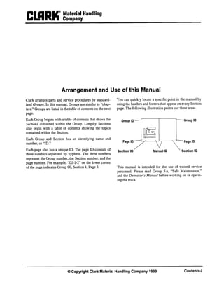 Clark pwd 30 40 se service repair manual | PDF