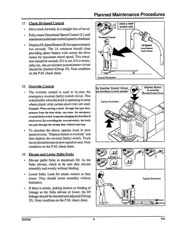 Clark pwd 36 forklift service repair manual | PDF