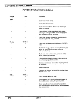 Clark pwt 7 service repair manual | PDF